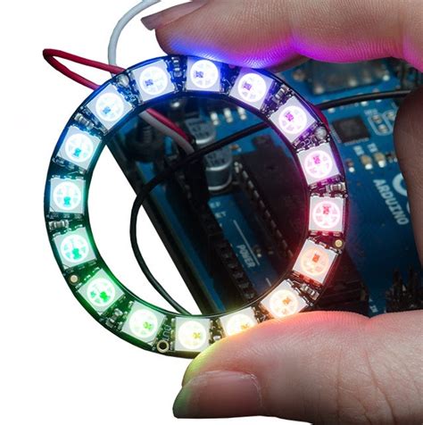 Réalisez Le Réacteur Dironman à Laide Dun Neopixel Ring Mchobby
