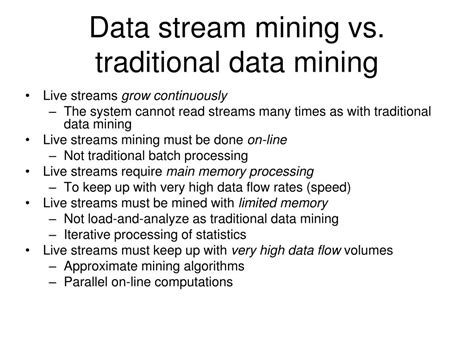 Ppt Data Stream Mining Powerpoint Presentation Free Download Id