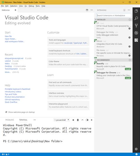 PowerShell Copyright Wrapping Doubles Line Issue Microsoft Vscode GitHub
