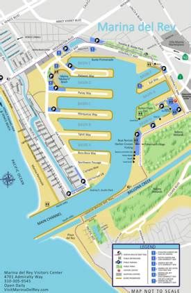 Marina Del Rey Map California Us Discover Marina Del Rey With