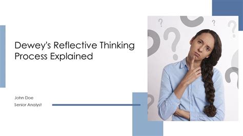 Deweys Reflective Thinking Process Explained Ppt Example Acp Ppt Example