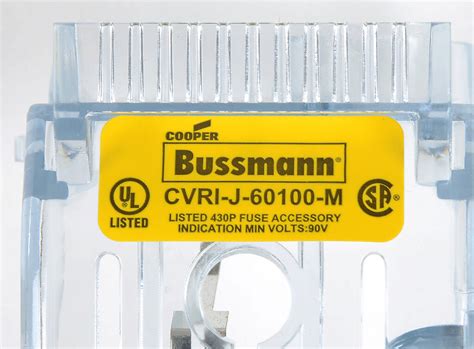 Modular Fuse Block Cover Indicating For 600v 100a Class J Pn Cvri J