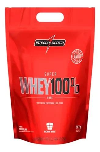 Whey Protein 100 907g Integral Medica Sabor Coco Mercadolivre