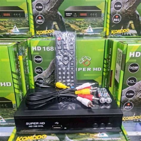 Jual Stb Set Top Box Digital Super Hd 168 Gol Hd168 Komodo Tv Digital