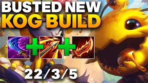 Kog Maw ADC Gameplay This New Build Makes Kog Maw Insanely Busted