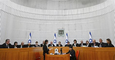 Israeli Supreme Court Hears Challenge To Judicial Overhaul Los