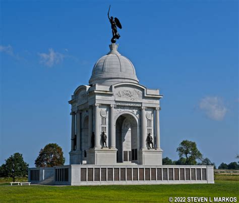Gettysburg National Military Park Monuments And Markers