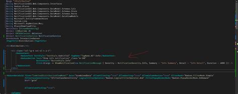 blazor notificationservice not working radzen blazor components radzen