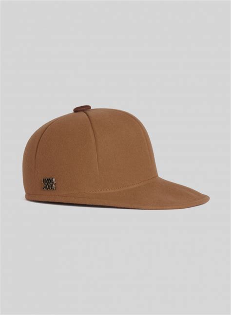 Cappello Baseball In Feltro Di Lana Cinzia Rocca