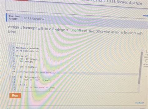 Solved Me 3 11 Boolean Data Type Foede Challenge Activity