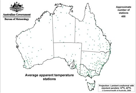 Australian Climate Averages About Average Indoor Apparent Temperature Maps And Grids