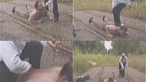 Trampling An Whipping With A Tree Sado Young Femdom