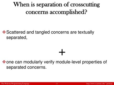 Ppt Modularizing Crosscutting Concerns With Ptolemy Powerpoint Presentation Id3429866