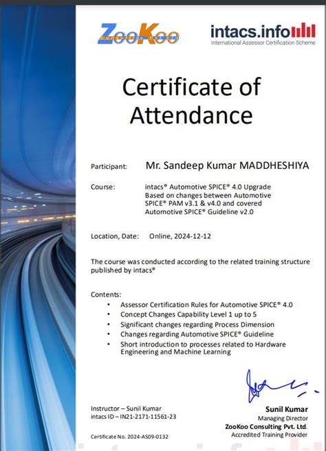 Sandeep Maddheshiya On Linkedin Upgraded To Aspice 40