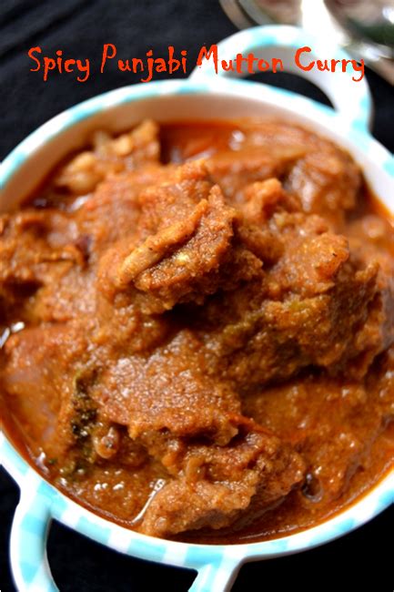 Vaniensamayalarai Punjabi Mutton Curry Spicy Mutton Gravy