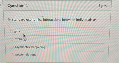 Solved Question 41 ﻿ptsin Standard Economics Interactions
