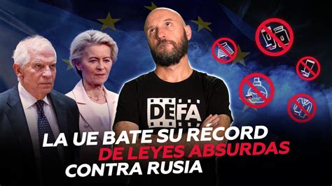 Nudismo por obligación Normativa de la UE puede requisar casi todo