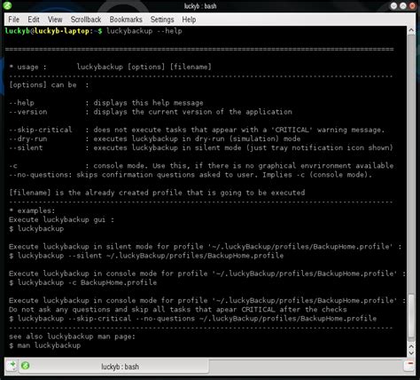 Luckybackup Backup And Sync Utility