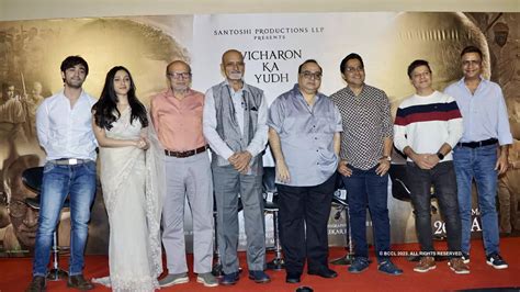 Gandhi Godse Ek Yudh Trailer Launch Photogallery Etimes