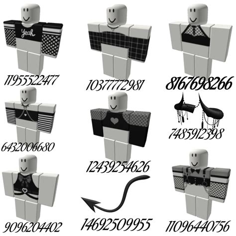 Emo Shirt With Extra Accessories Roblox Codes