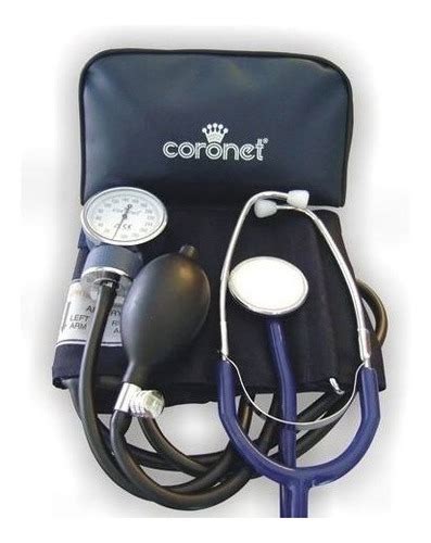 Tensiometro Coronet Aneroide Con Estetoscopio Set Completo Farmacia Alberdi