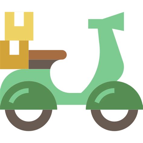 Motorbike Surang Flat Icon