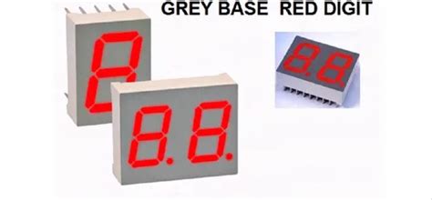 10 Mm Red Digit Seven Segment LED Display At 8 Piece In New Delhi ID 23246161791