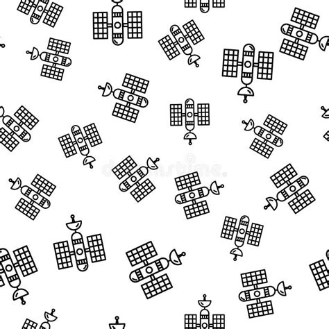 Appartement Satellite Dicône Symbole De Signes De Vecteur Disolation