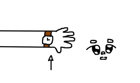 Relógio De Pulso Desenho De Paotato Gartic