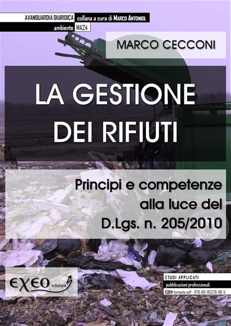 Marco Cecconi La Gestione Dei Rifiuti