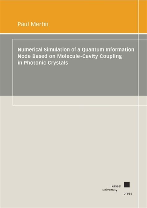 numerical simulation of a quantum information node… von paul mertin