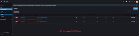 BUG Rancher Local OpenSUSE Leap 15 4 Rke2 Cis 1 6 Scan Failures