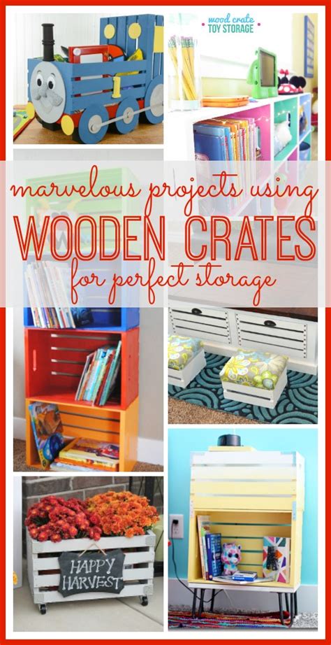 Diy Wooden Crate Projects Sugar Bee Crafts