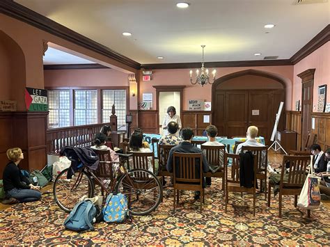 Penn Freedom School Sit In Offers Safe Space For Pro Palestinian Views