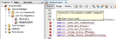 Overview Of JDK Support In NetBeans IDE