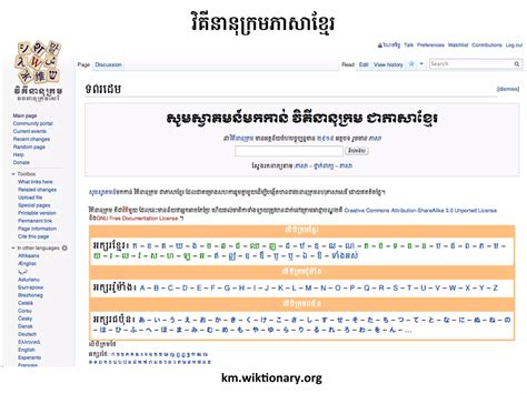 Khmerwikipedia Ppt Deck Fossasia 2014 By Vantharith And Sovichet Cc Ppt