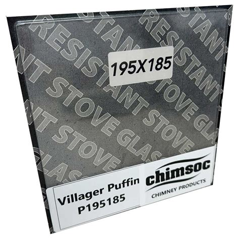 Replacement Stove Glass For Villager Stoves