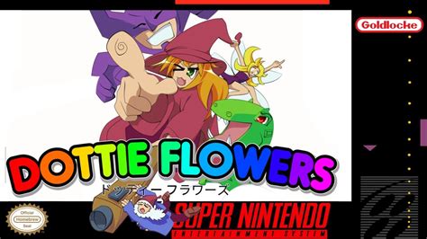 Dottie Flowers Demo New Super Nintendo Game Youtube