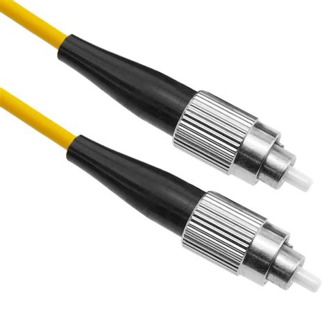 Cabo de Fibra Óptica Monomodo FC para FC Simplex 9 125 de 1 m OS2