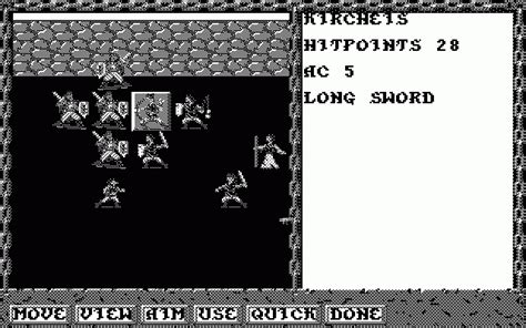 Screenshot Of Curse Of The Azure Bonds Atari ST MobyGames
