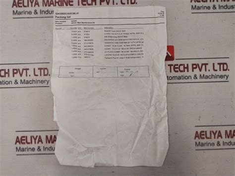 Kongsberg 345595 Cnode Maxi Maintenance Kit Aeliya Marine