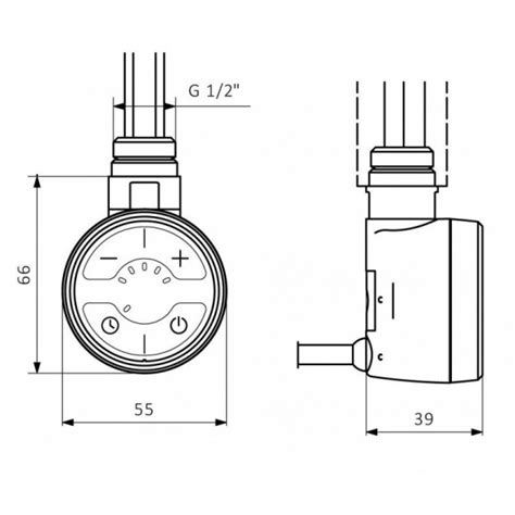 Kaitinimo Elementas Su Valdikliu Terma Moa Vonios Idėjos