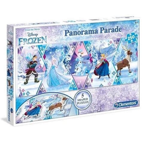 Clementoni Panorama Parade Puzzle Disney Frozen Ice Land 250 Pcs