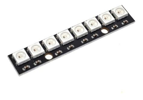 Barra 8 Leds Rgb 5050 Ws2812 Neopixel Cjmcu Arduino Web Electro
