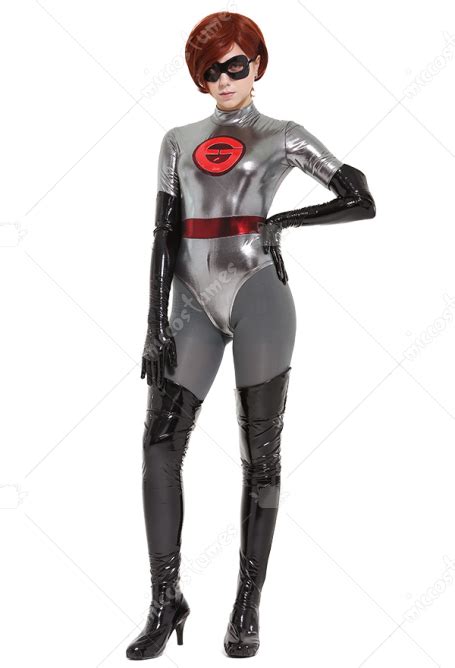 The Incredibles 2 Elastigirl Mrs Incredible Helen Parr Cosplay Costume