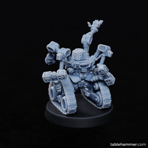 3d Printable Clockwork Servants Modular Flying Spider Or Tracks By Tablehammer