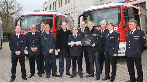 Feuerwehr Pforzheim erhält zwei neue Einsatzfahrzeuge Stadt Pforzheim