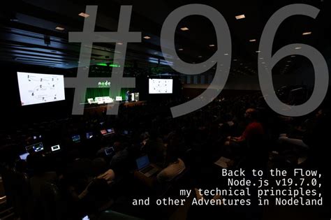 Matteo Collina On Linkedin Adventures In Nodeland