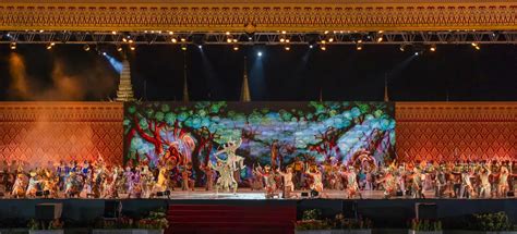 Khon Performing Arts Show Classic Thai Dance Editorial Stock Image