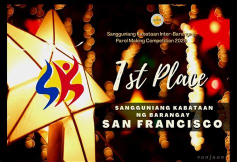 Congratulations Sangguniang Kabataan San Francisco for being 1st Place in the Competition of ...